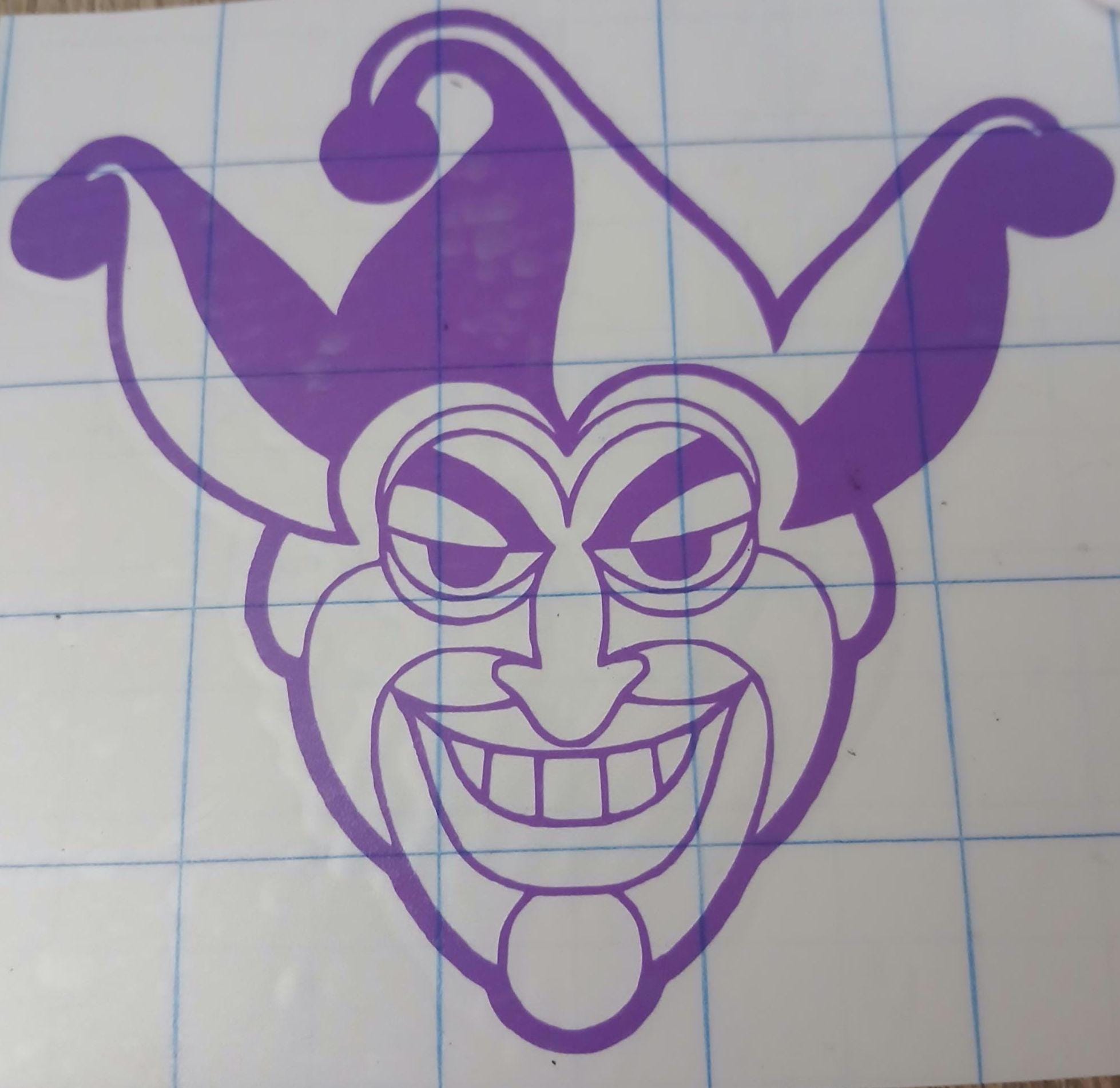 Joker Symbol Laptop Decal ; Bumper Sticker ; Window Decal - Etsy