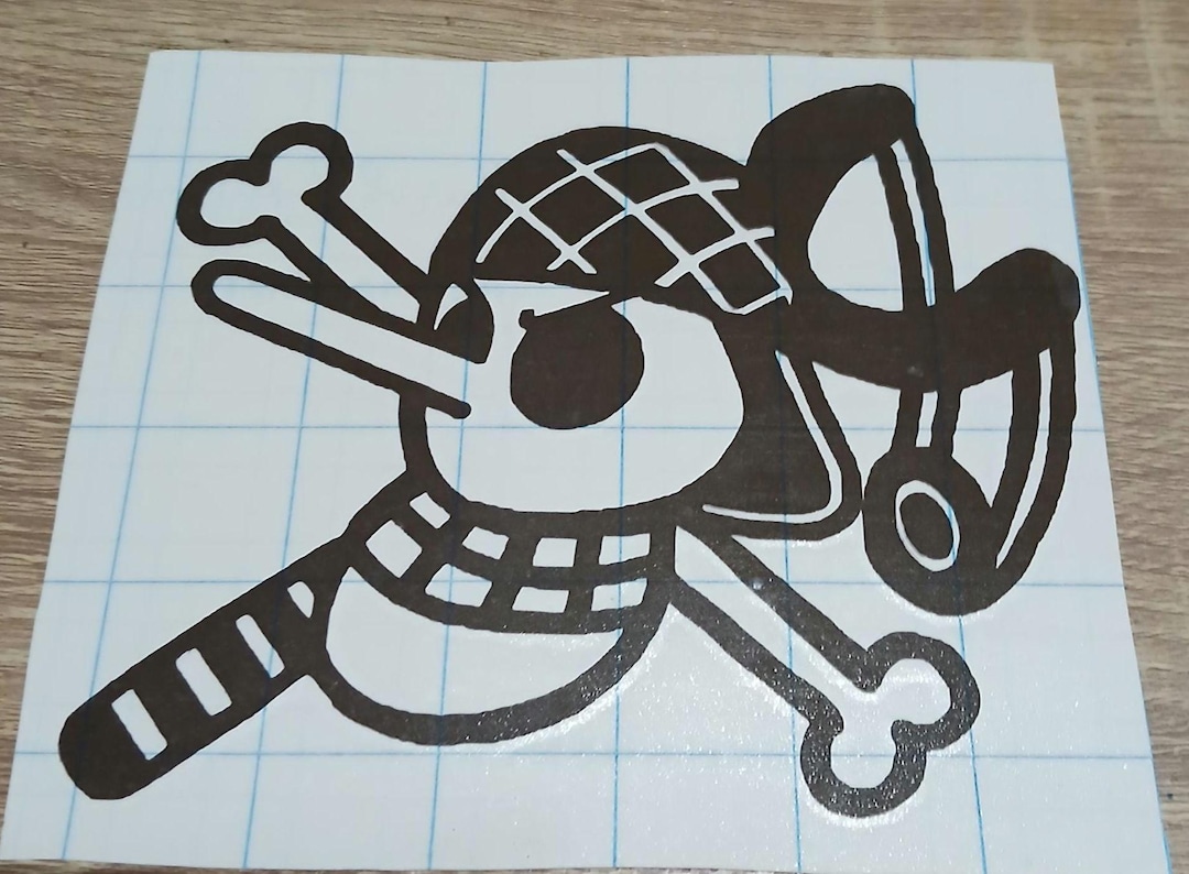 One Piece Usopp Jolly Rogers Bumper Decal ; Window Decal ; Car Sticker ...