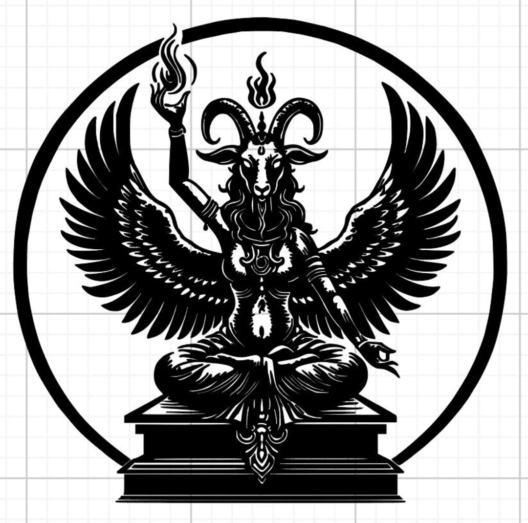 Baphomet Supreme Vinyl Decal ; Bumper Sticker ; Window Decal - Etsy