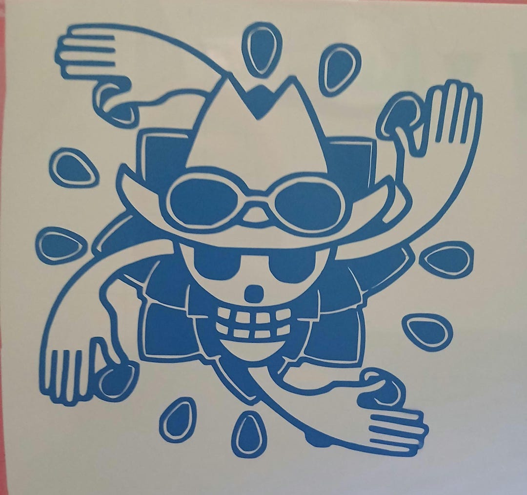 One Piece Nico Robin Jolly Rogers Bumper Decal ; Window Decal ; Car ...