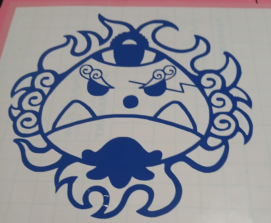 One Piece Jinbei Jolly Rogers Bumper Decal ; Window Decal ; Car Sticker ...