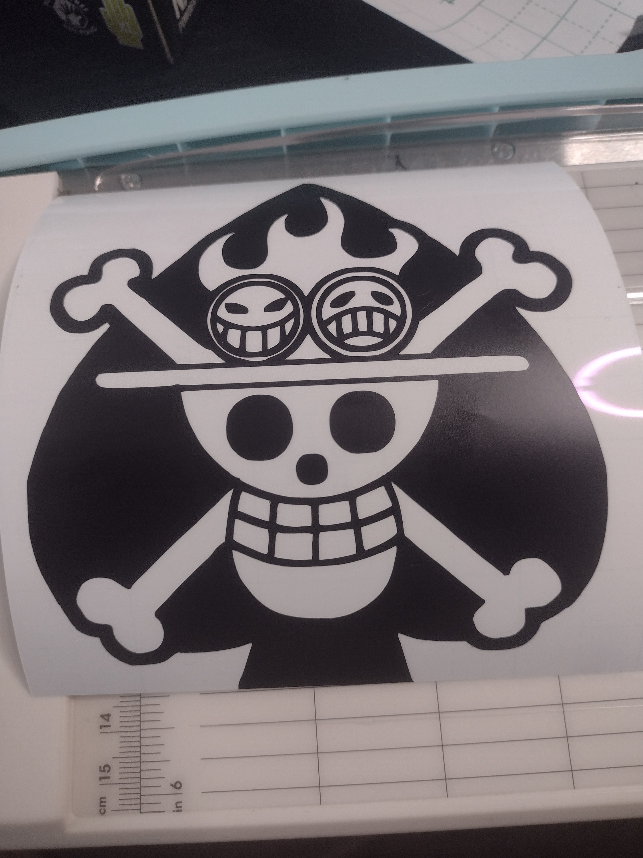 Spades Jolly Rogers Vinyl Sticker - Etsy
