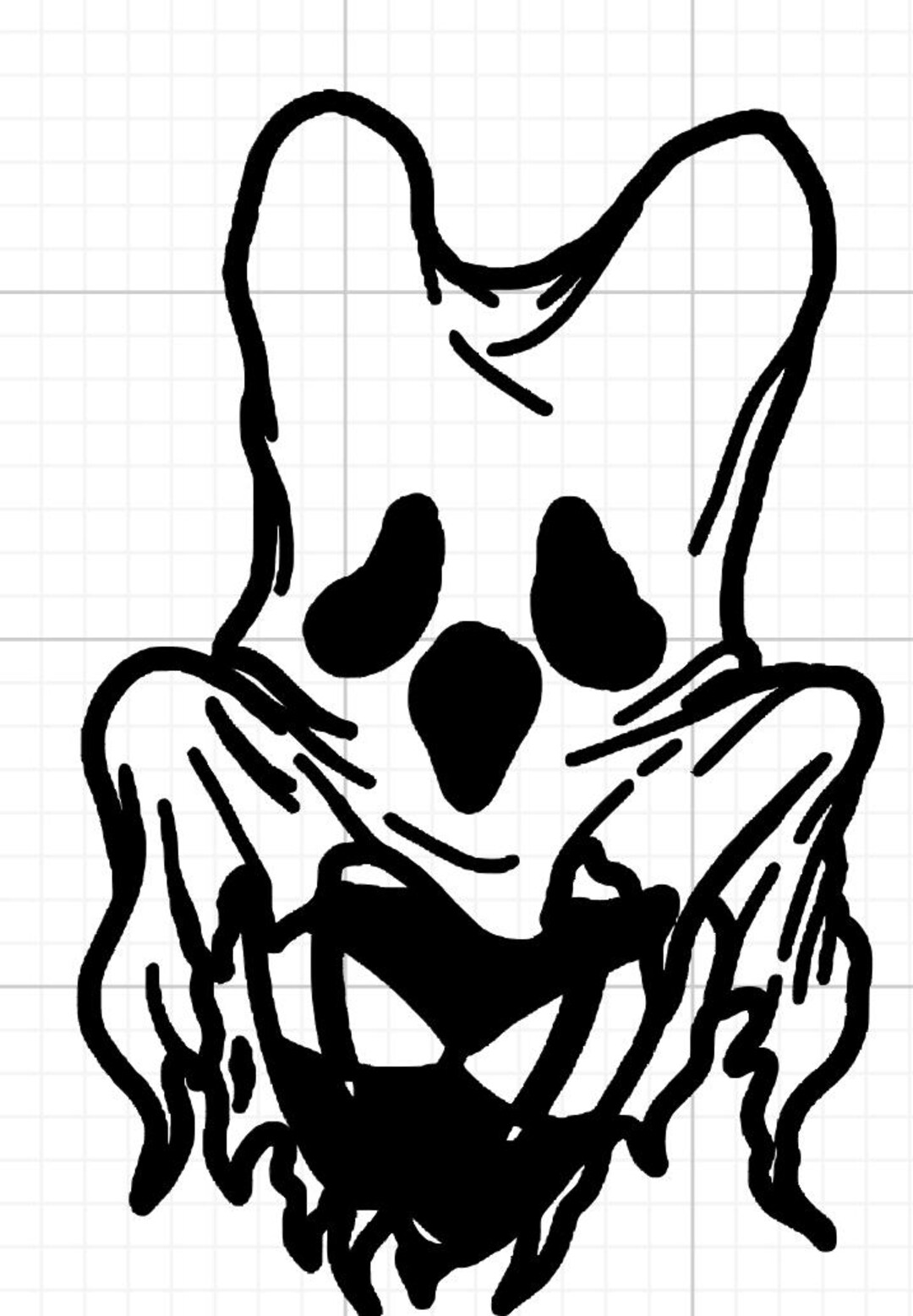 Ghost Fuggler Vinyl Decal - Car, Laptop, Window Sticker - Etsy
