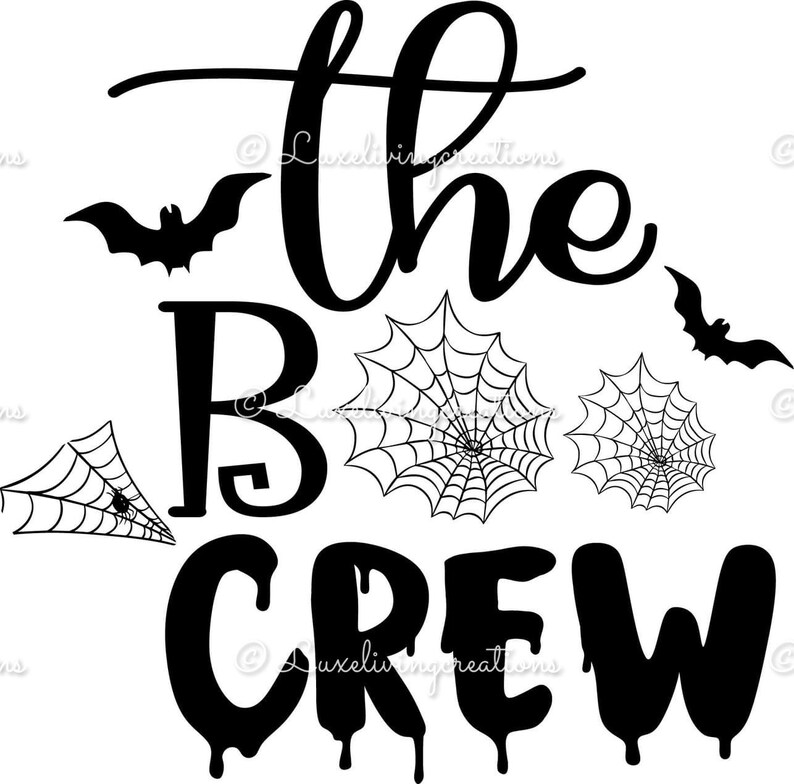 Boo Crew / Boo Crew SVG / Boo Crew Digital Download / Boo Crew ...