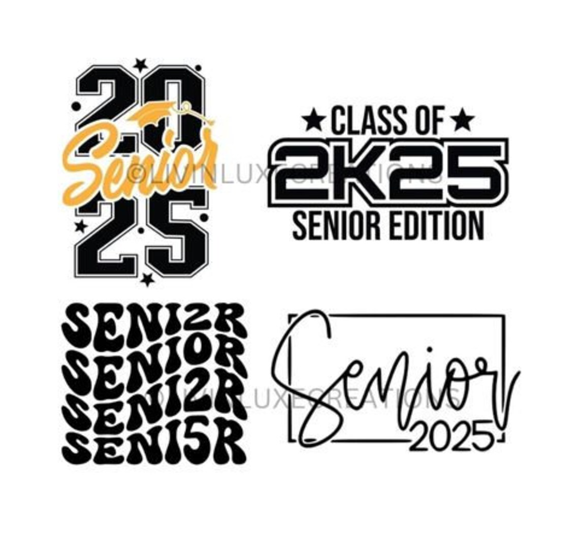 Class of 2025 SVG, Senior 2025 SVG Bundle, Graduation Sag Bundle ...