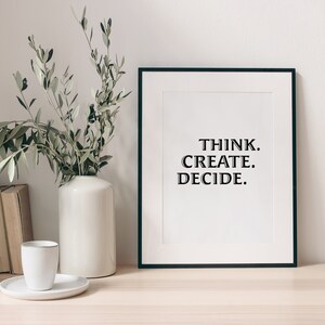Motivational Posters, Set of 4 PRINTABLES, Office Decor, Inspirational ...