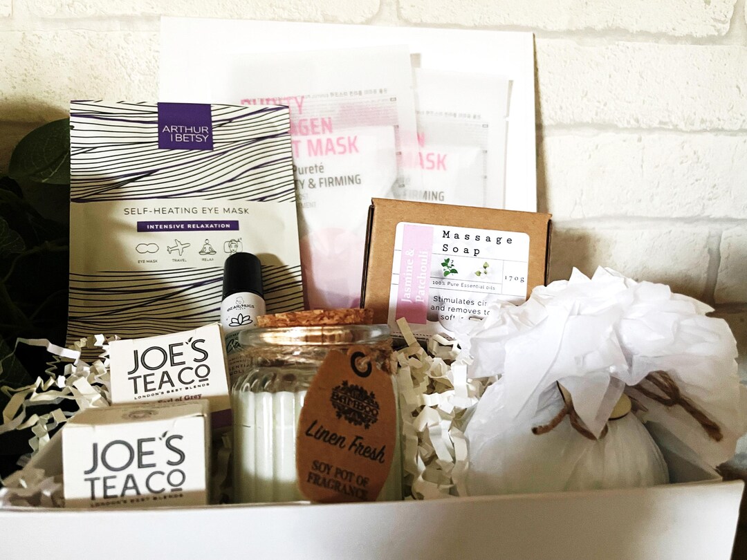 Self Care / Recovery Hamper: Pampering Face and Body Treats, Early Grey ...