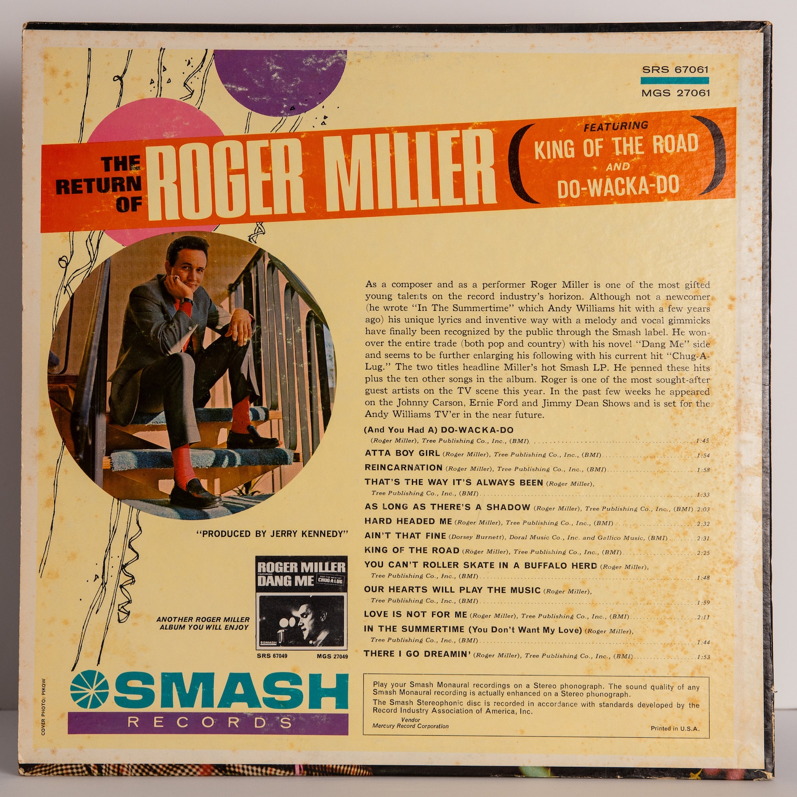 The Return of Roger Miller LP - Etsy