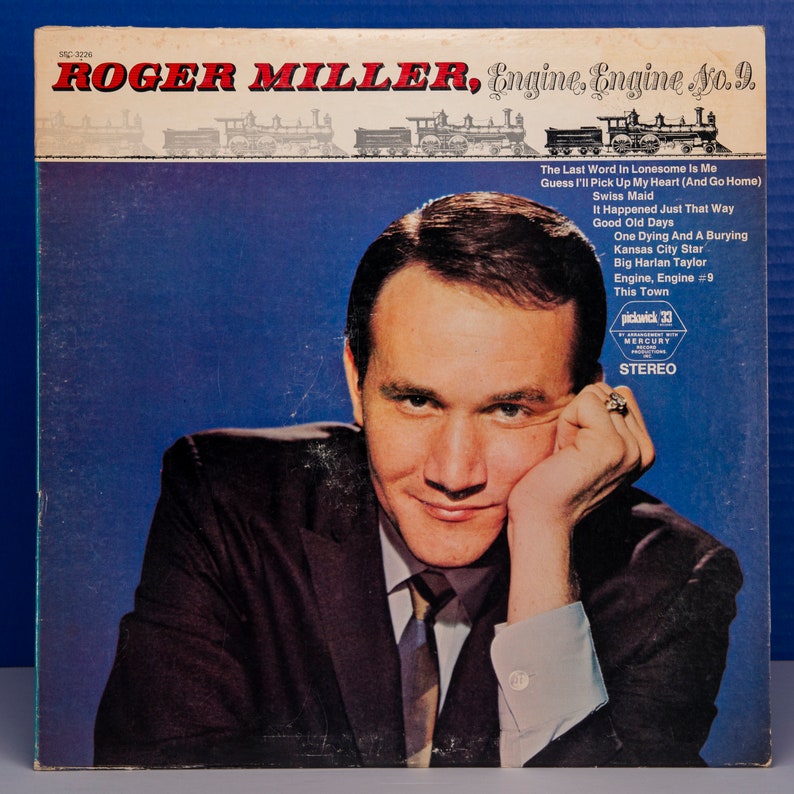 Roger Miller Engine, Engine No. 9 LP - Etsy
