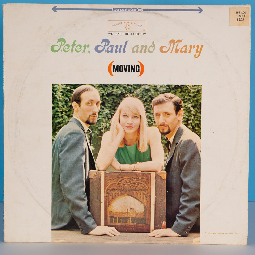 Peter, Paul and Mary "(moving)" LP - Etsy