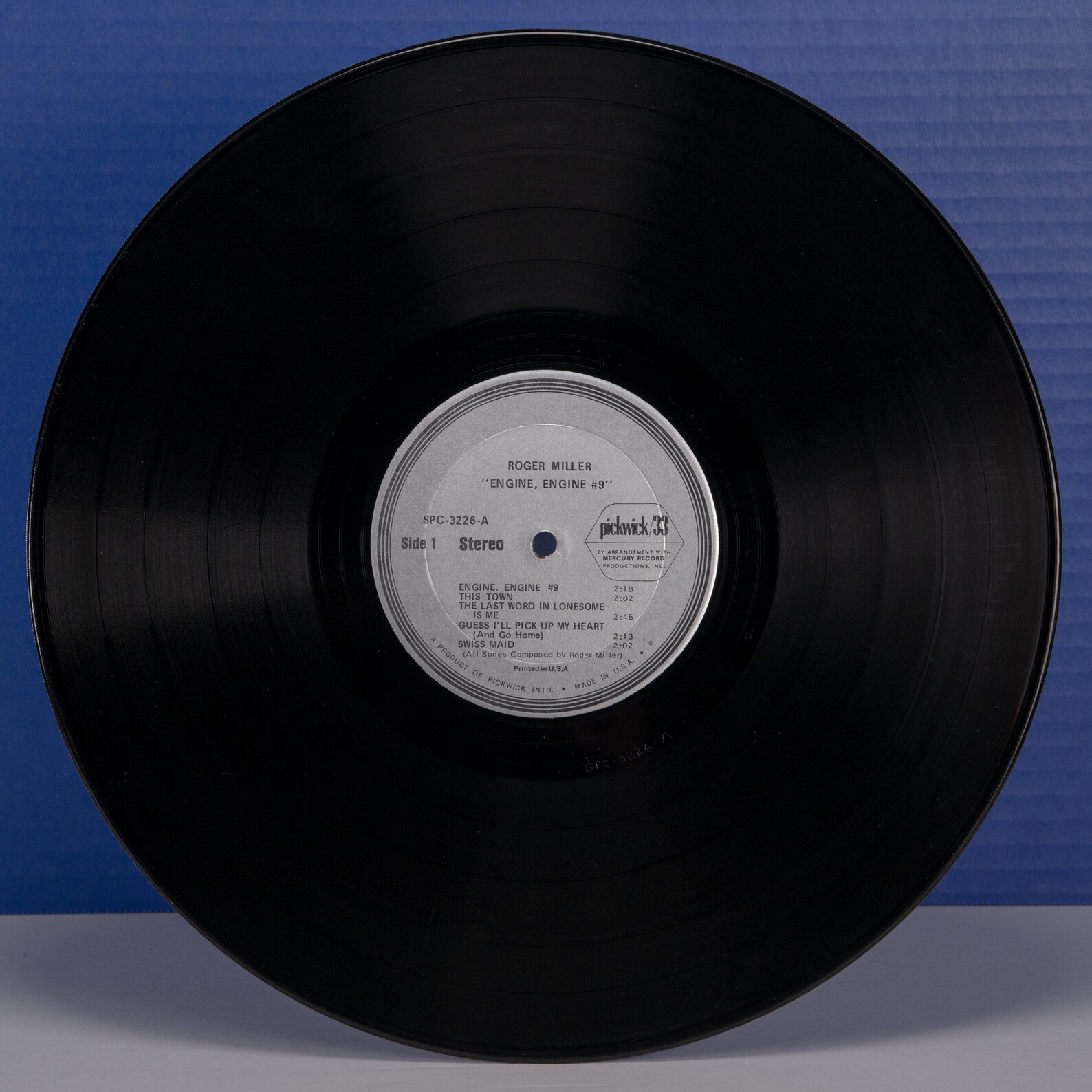 Roger Miller Engine, Engine No. 9 LP - Etsy