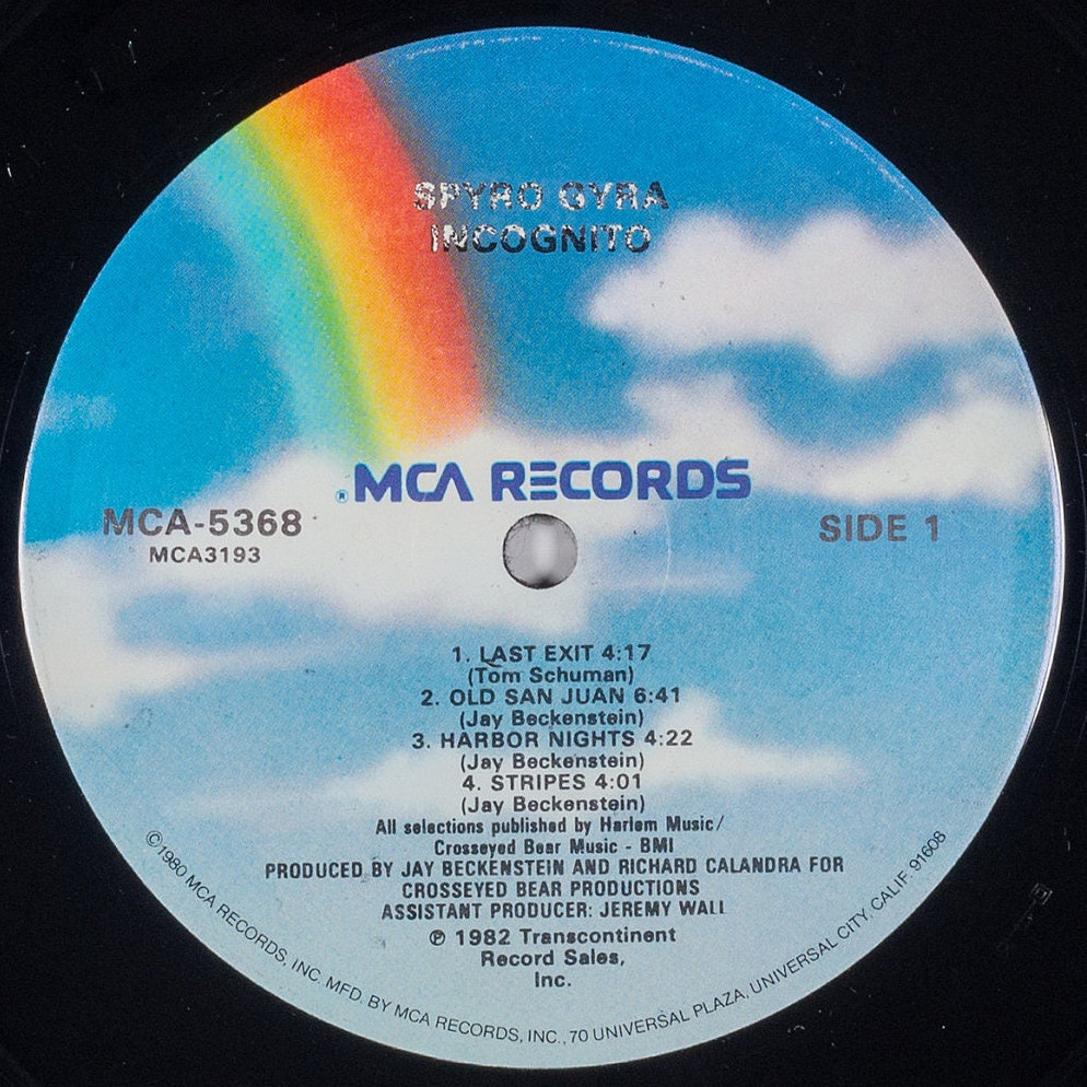 Spyro Gyra Incognito LP - Etsy