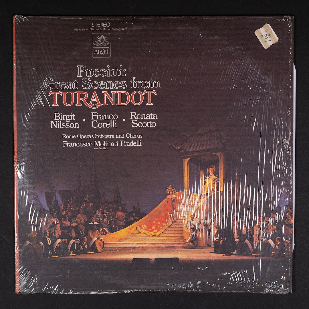 Puccini: Great Scenes From Turandot Rome Opera Orchestra and Chorus ...