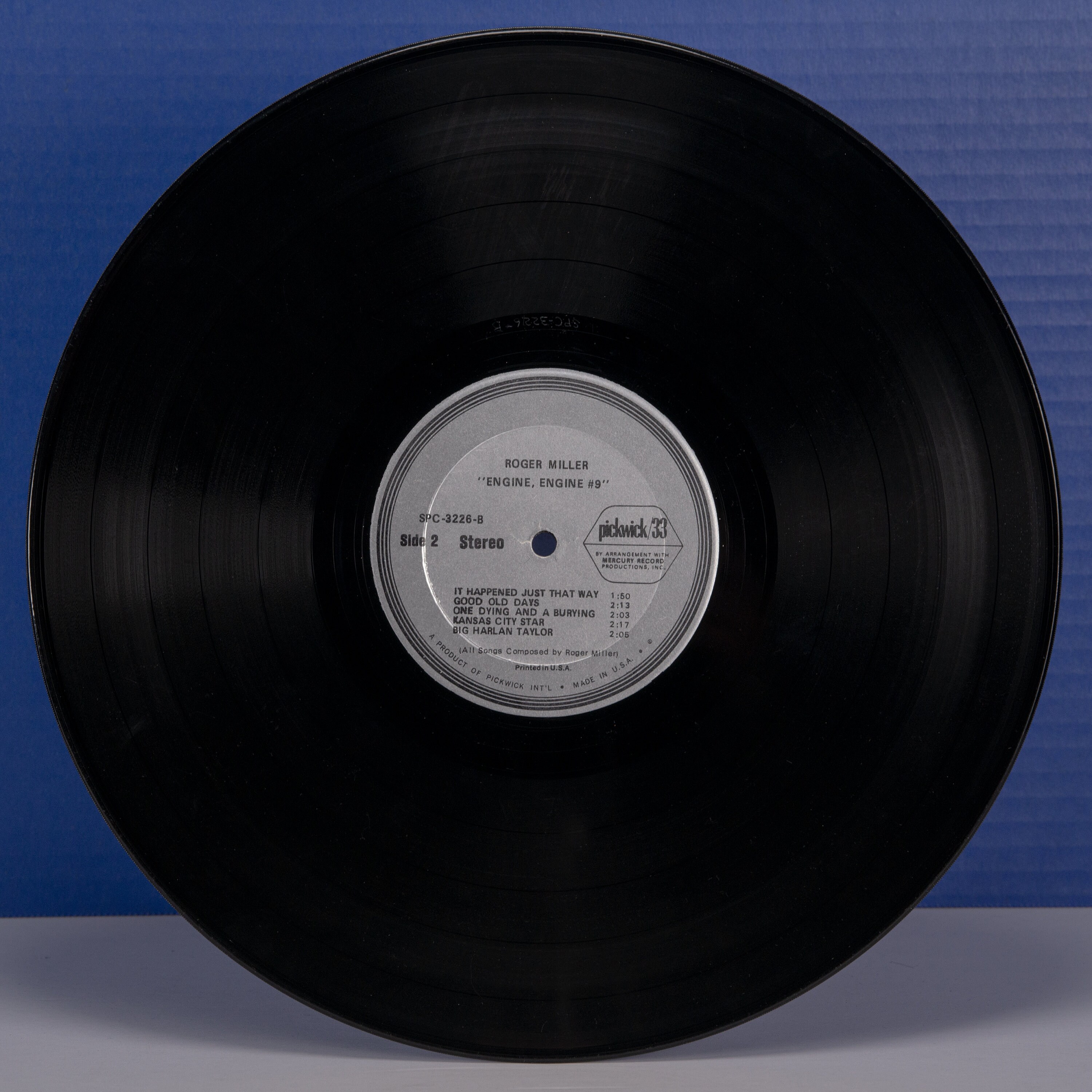 Roger Miller Engine, Engine No. 9 LP - Etsy