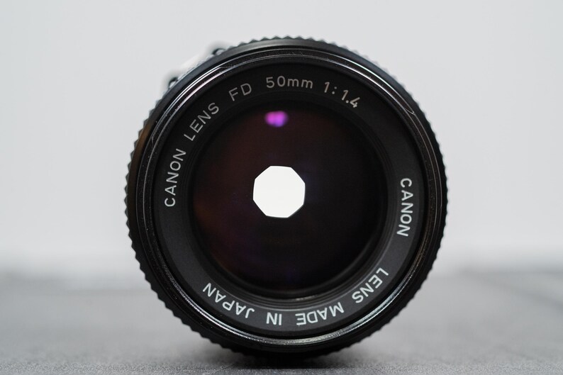 Canon Nfd 50mm F/1.4 Lens Excellent Condition - Etsy