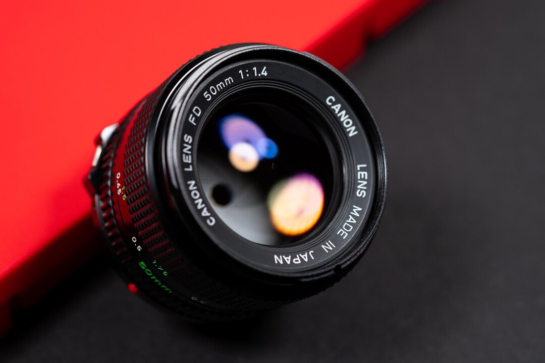 Canon Nfd 50mm F/1.4 Lens Excellent Condition - Etsy