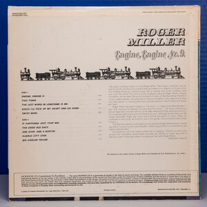 Roger Miller Engine, Engine No. 9 LP - Etsy