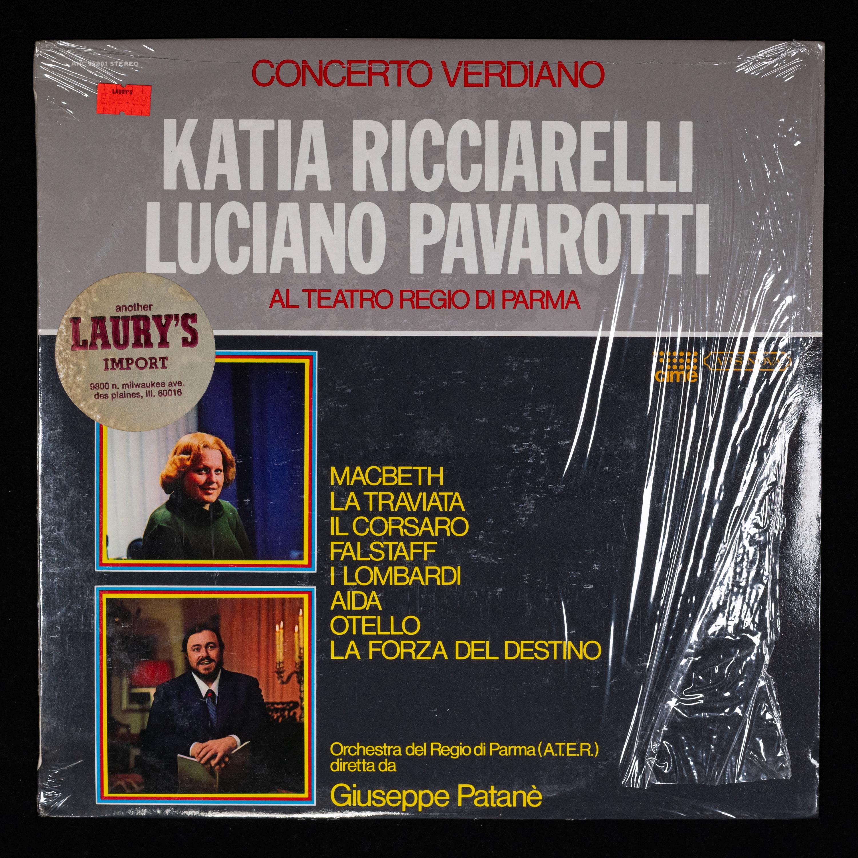 Katia Ricciarelli • Luciano Pavarotti • Al Teatro Regio Di Parma LP - Etsy
