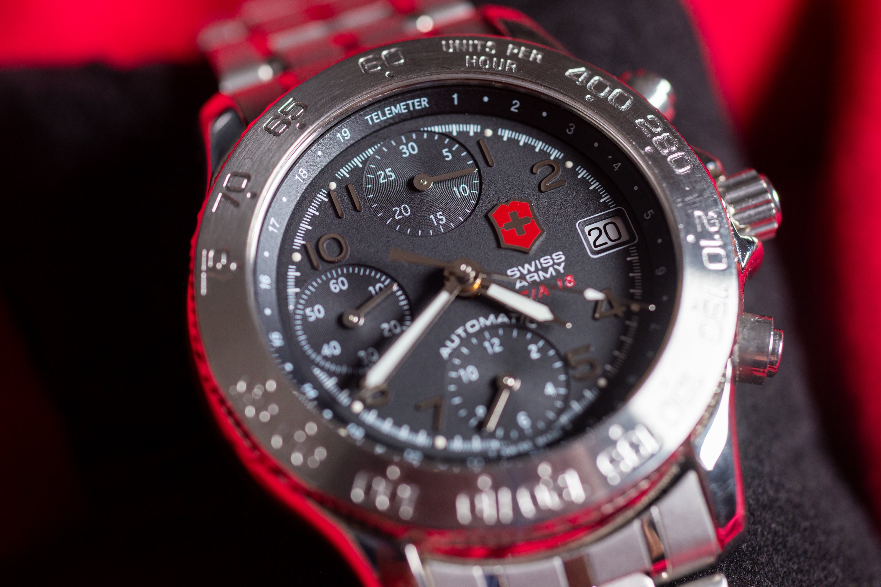 Victorinox Swiss Army Air Force Fa 18 Automatic Special Edition Watch Etsy