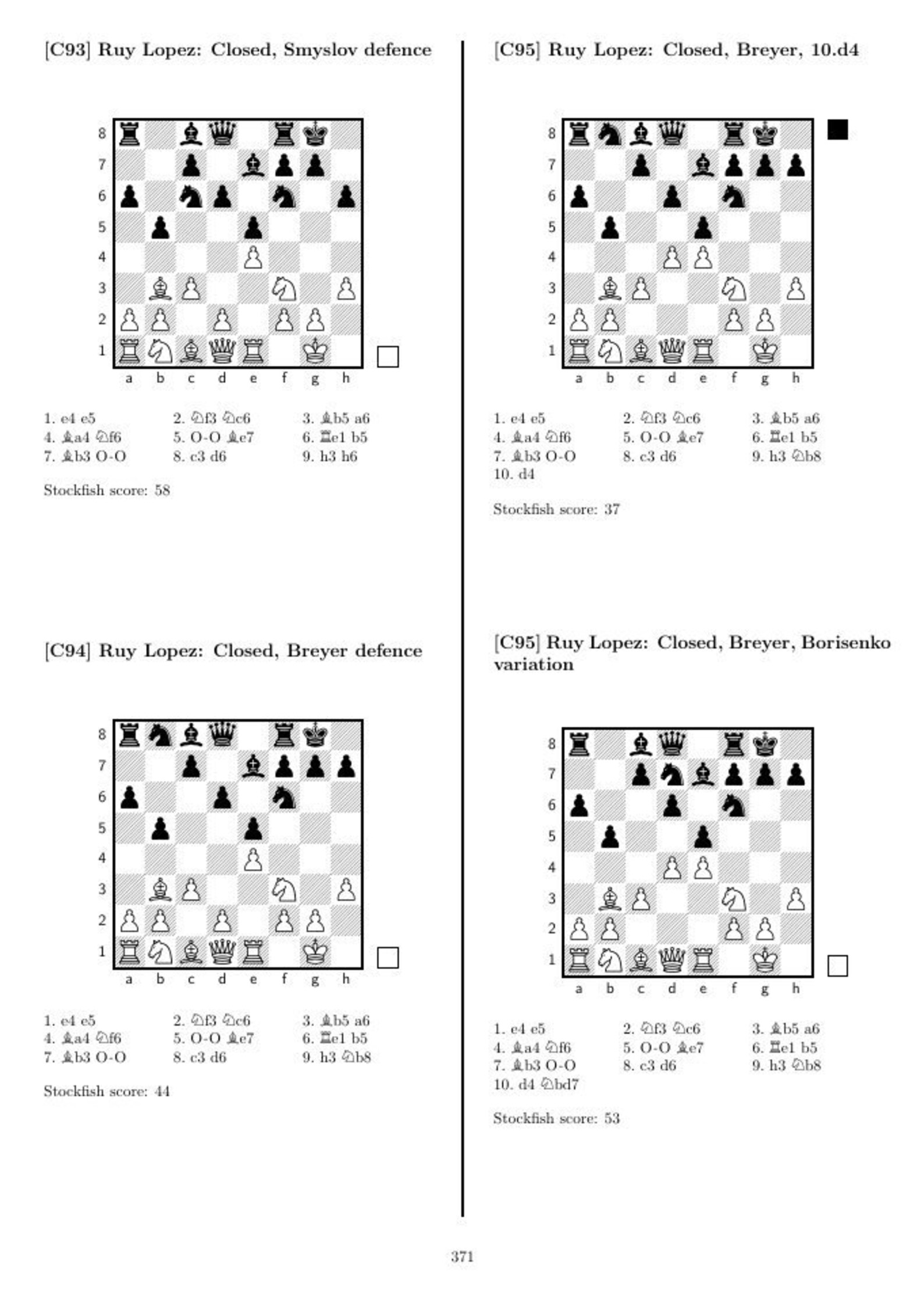 Encyclopedia of Chess Openings, a Reference Guide - Etsy