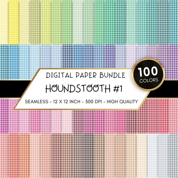 Houndstooth - Etsy