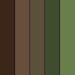 Dark Forest Solid Color Digital Paper Pack, Solid Background, Base ...