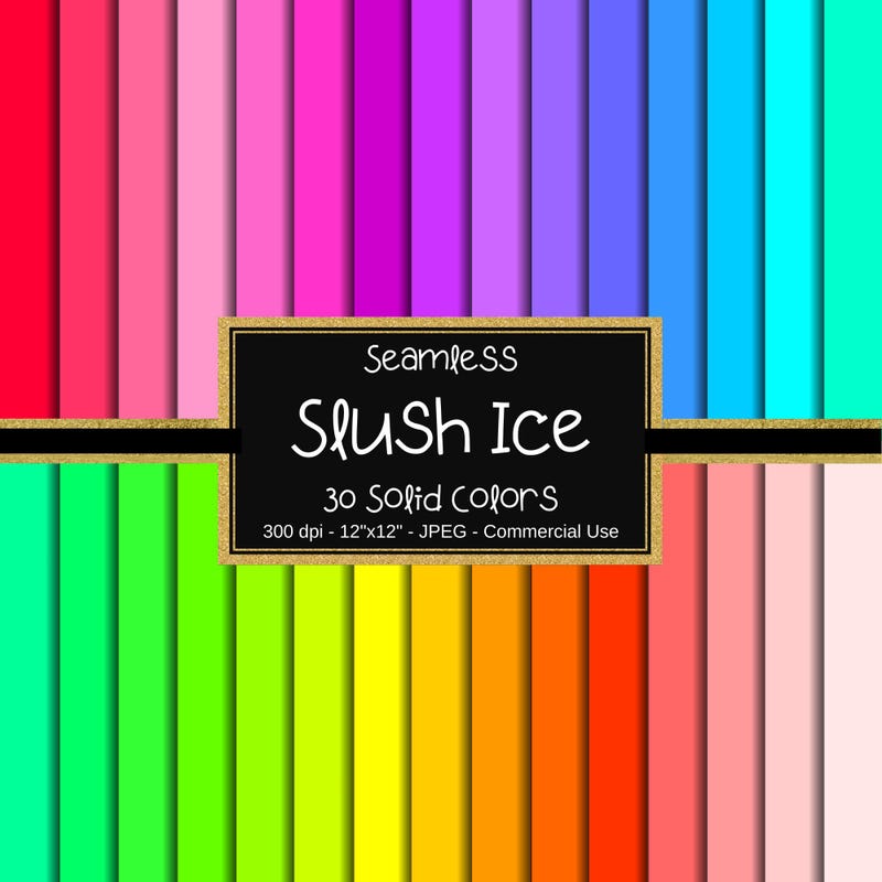 Shiny Bright Solid - Etsy