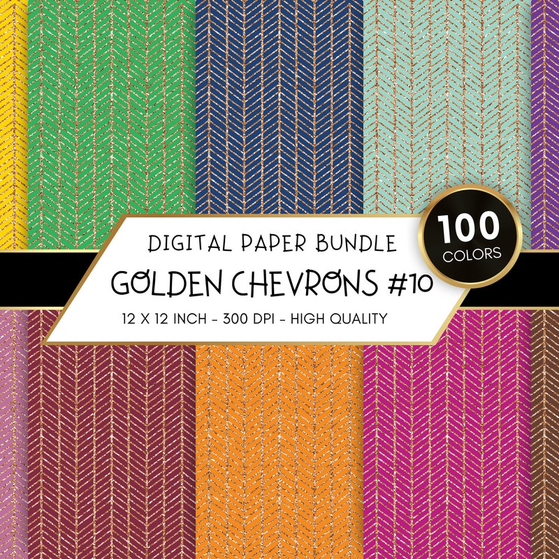 Glitter Chevron - Etsy