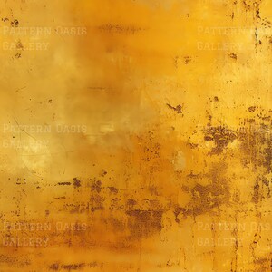 Distressed Gold Seamless Digital Paper, Gold Grungy Distressed Textures ...