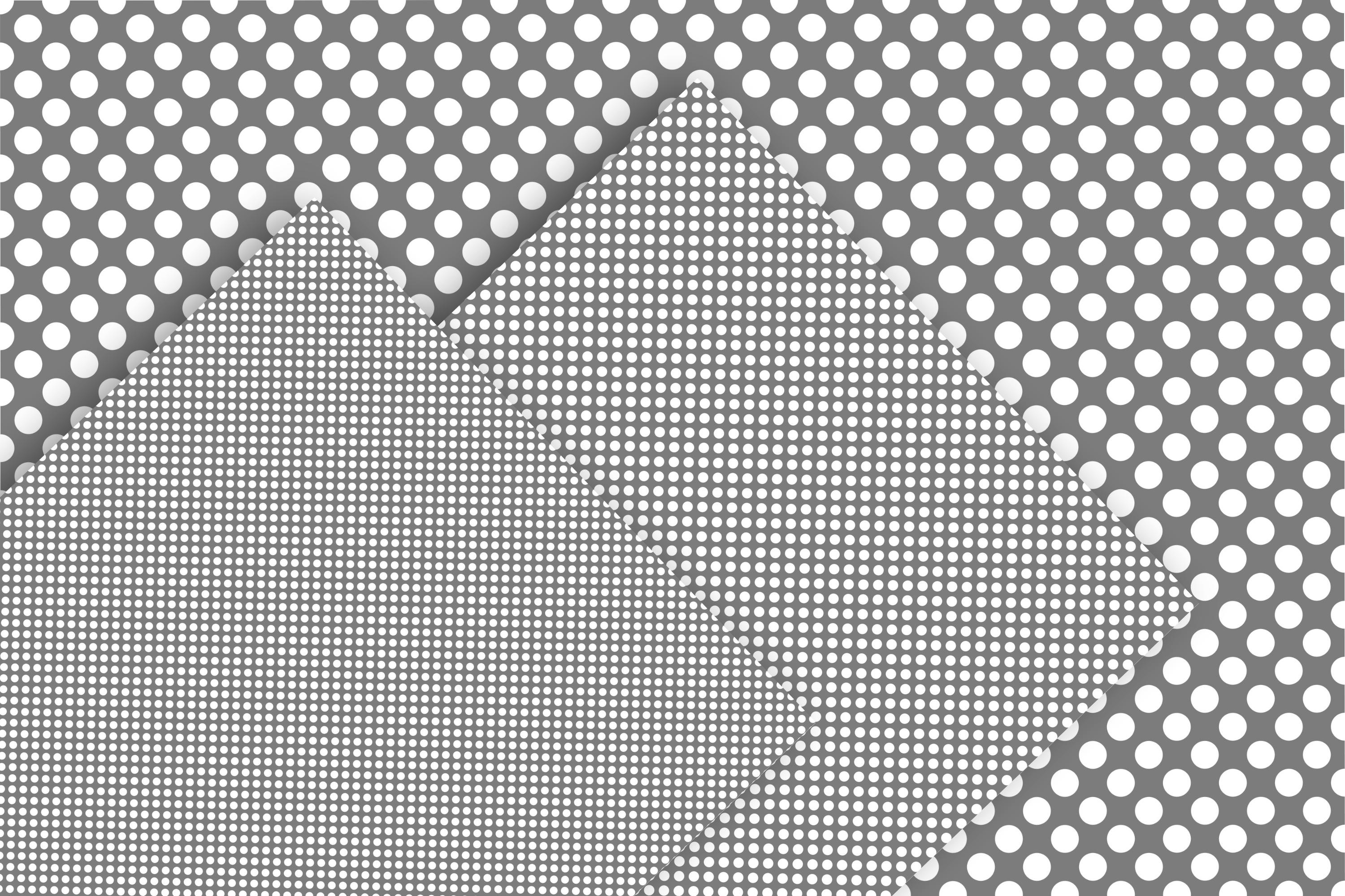 Grey Polka Dot Seamless Digital Paper, 12"x12", 16 Papers, Small Polka ...