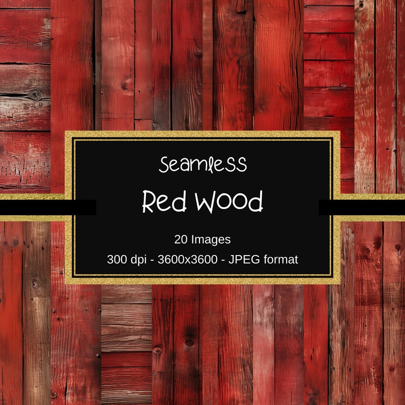 Red Wood - Etsy