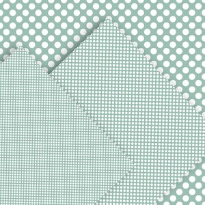 Foggy Green Polka Dot Seamless Digital Paper, 12"x12", 16 Papers, Small ...