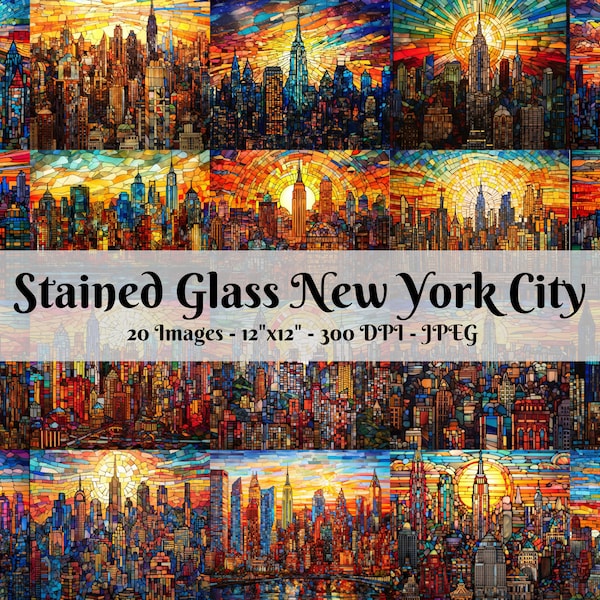 York Stained Glass - Etsy