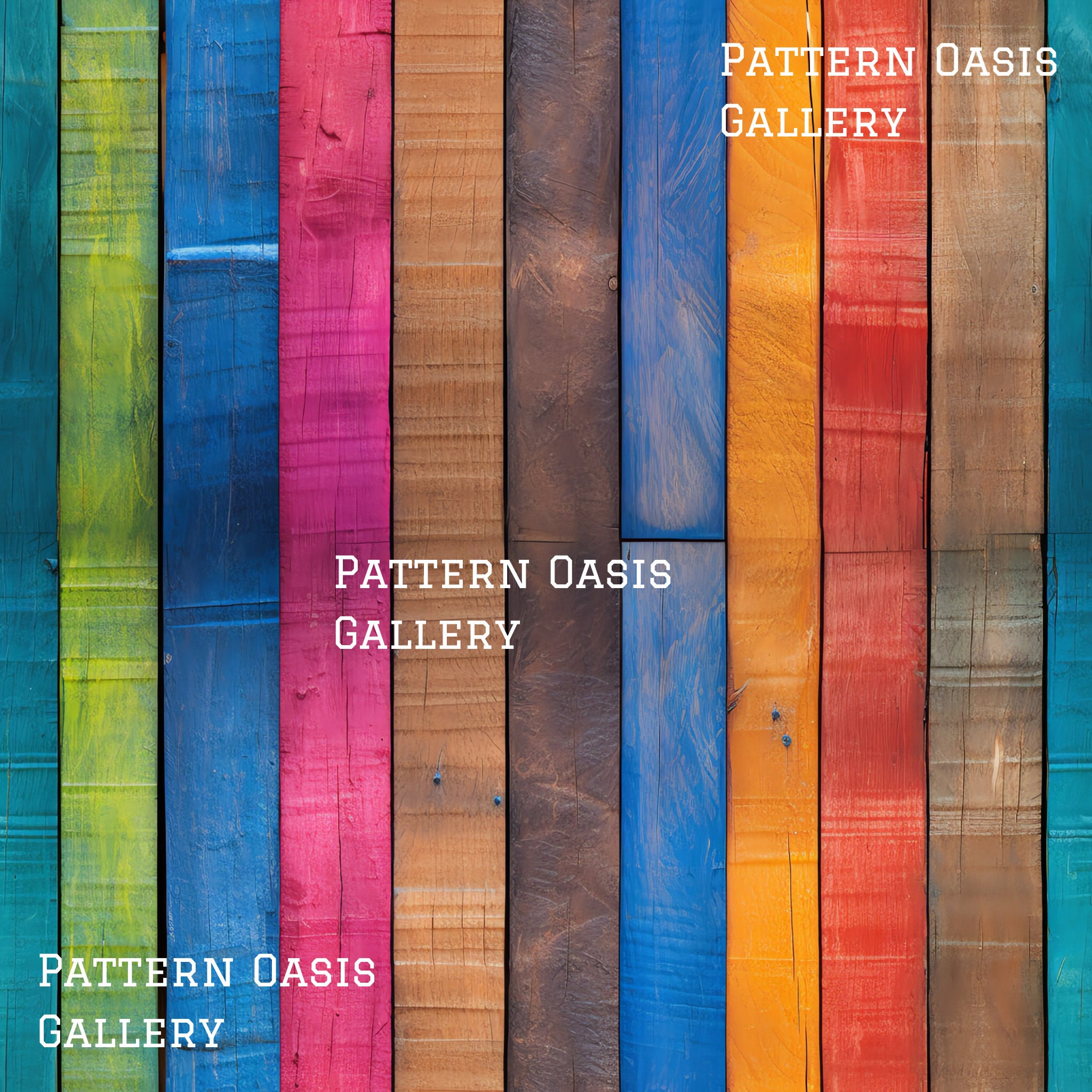 Rainbow Wood Textures Digital Paper, Seamless Rustic Wood Digital Paper ...