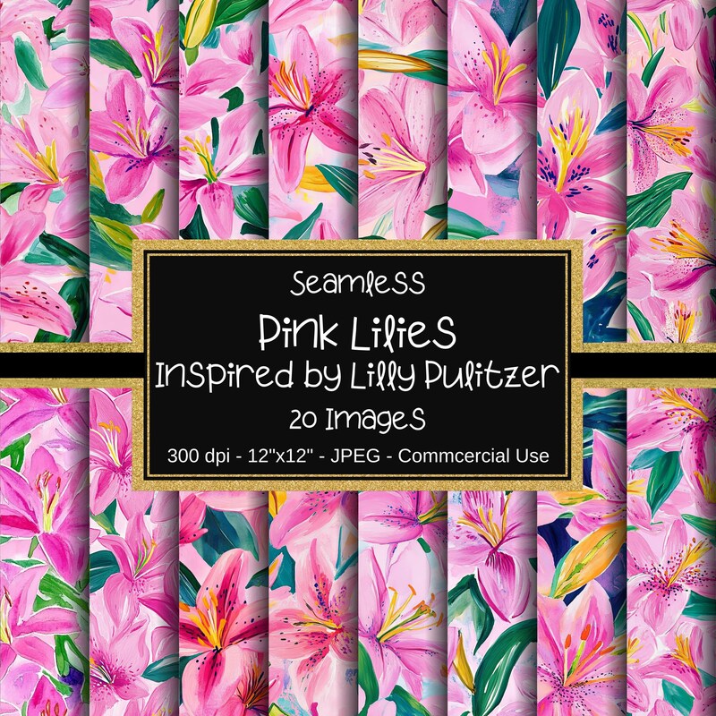 Seamless Lilly Pulitzer - Etsy