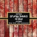 Seamless Grungy Shades of Red, Digital Paper, Distressed Textures ...