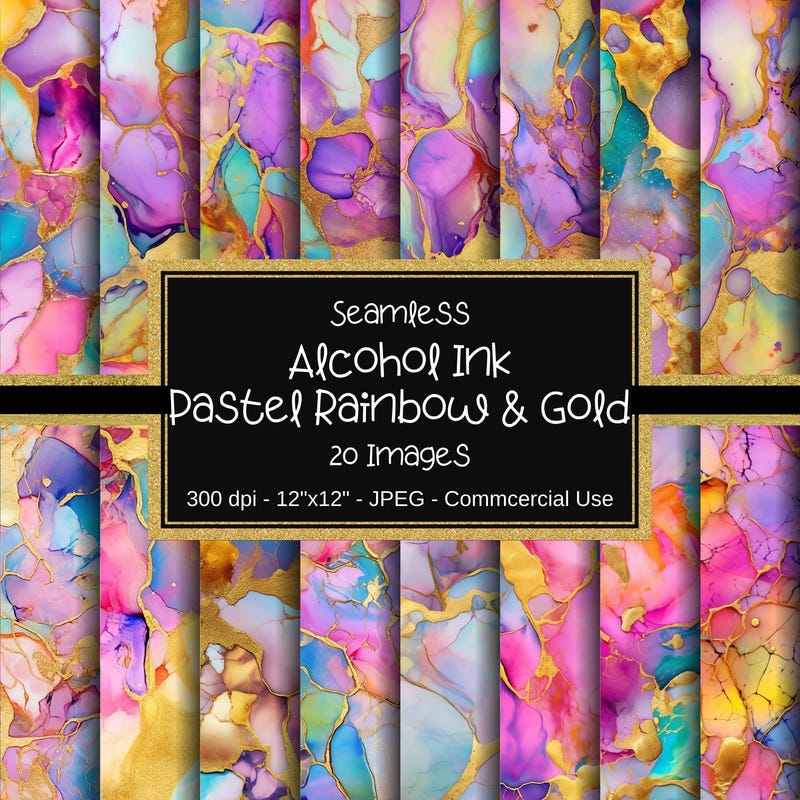 Abstract Alcohol Ink - Etsy