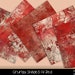 Seamless Grungy Shades of Red, Digital Paper, Distressed Textures ...