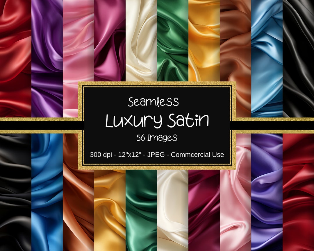 Luxury Satin Silk Seamless Digital Paper, Satin Fabric Texture, 56 ...