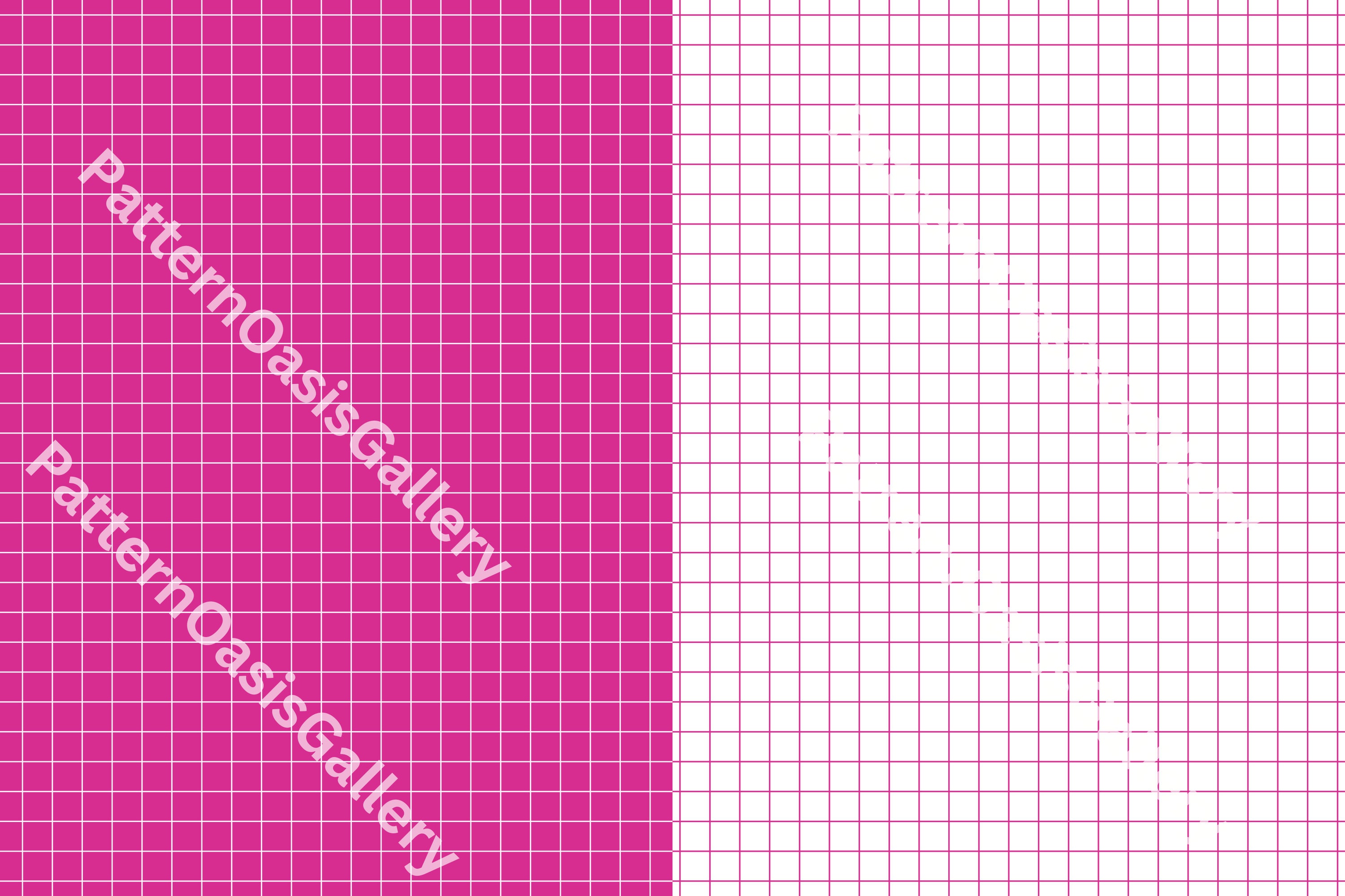 Grid Check Digital Paper Set, Seamless Pattern, Crosshatch Squares, 100 ...