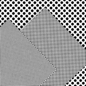 Black Polka Dot Seamless Digital Paper, 12"x12", 16 Papers, Small Polka ...