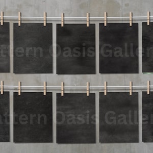 Chalkboard Digital Paper, Blackboard Backgrounds, 12"x12" and 8.5"x11 ...