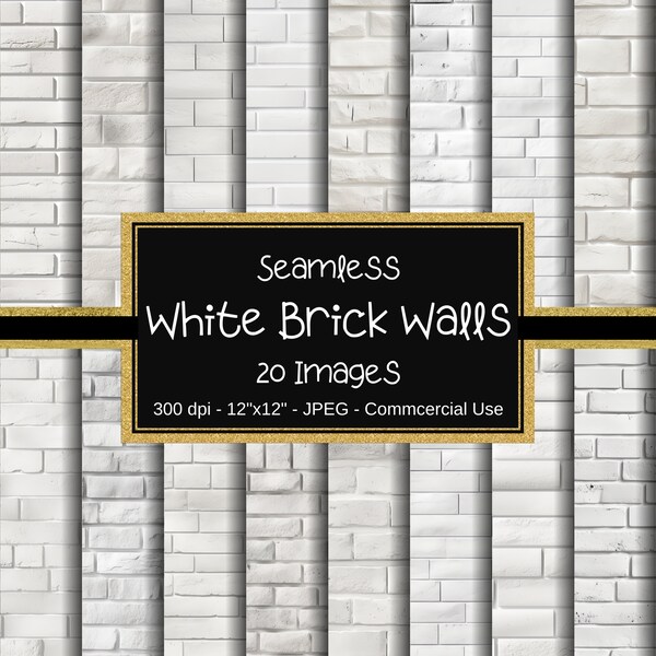 Brick Wallpaper - Etsy