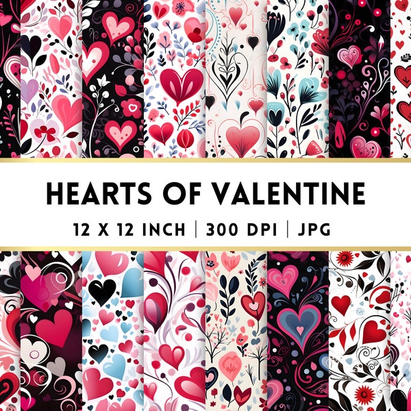 Digital Hearts - Etsy