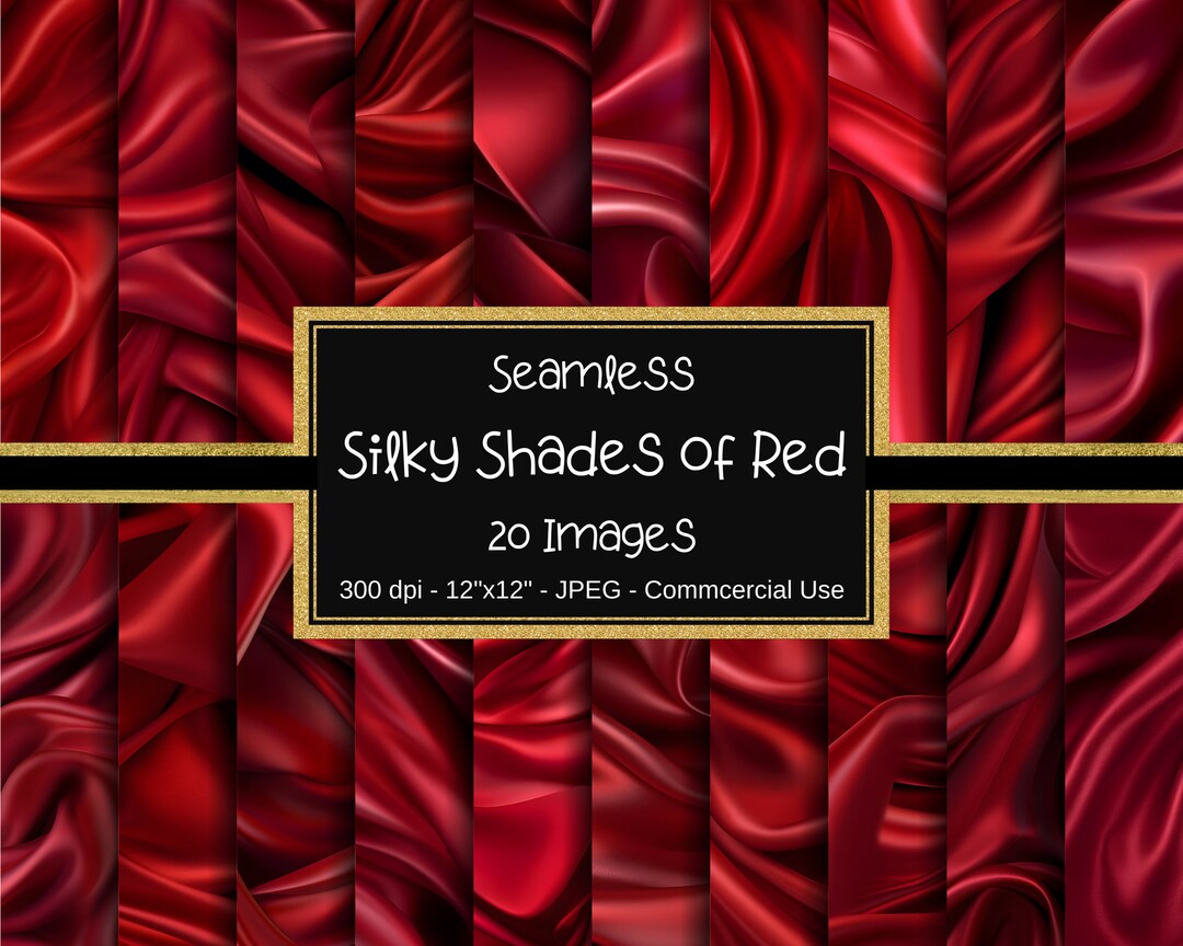 Red Satin Silk Texture Digital Paper – Seamless Fabric (JPEG) - Etsy