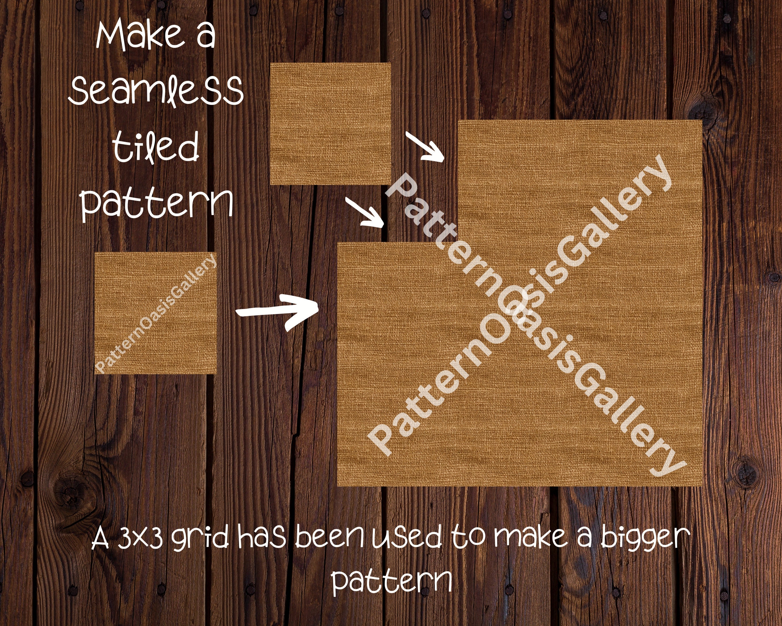 Burlap Textures Seamless Digital Paper, Burlap Backgrounds, Basic ...