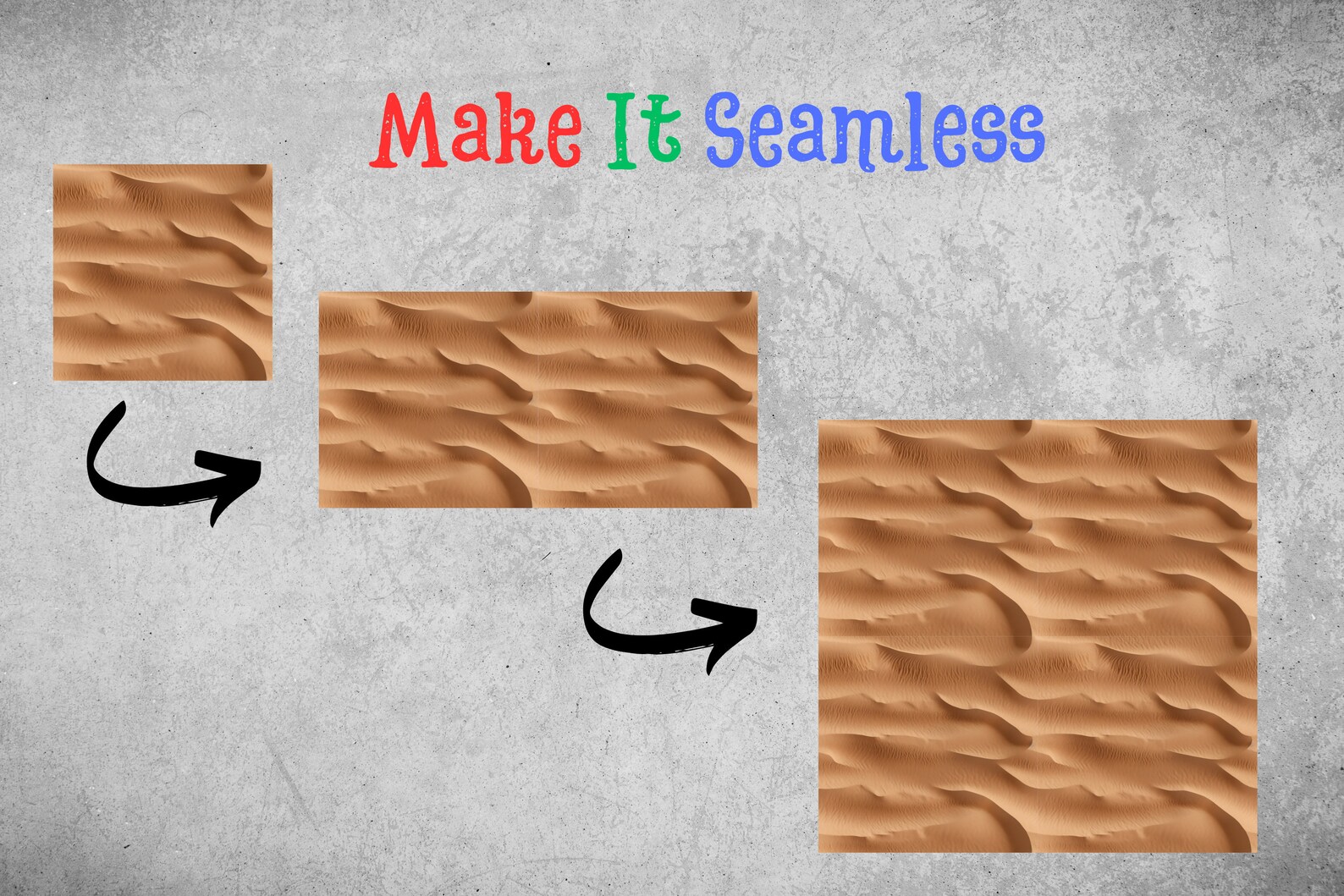 Seamless Sand Texture Digital Paper, Desert Sand Textures, Sand ...