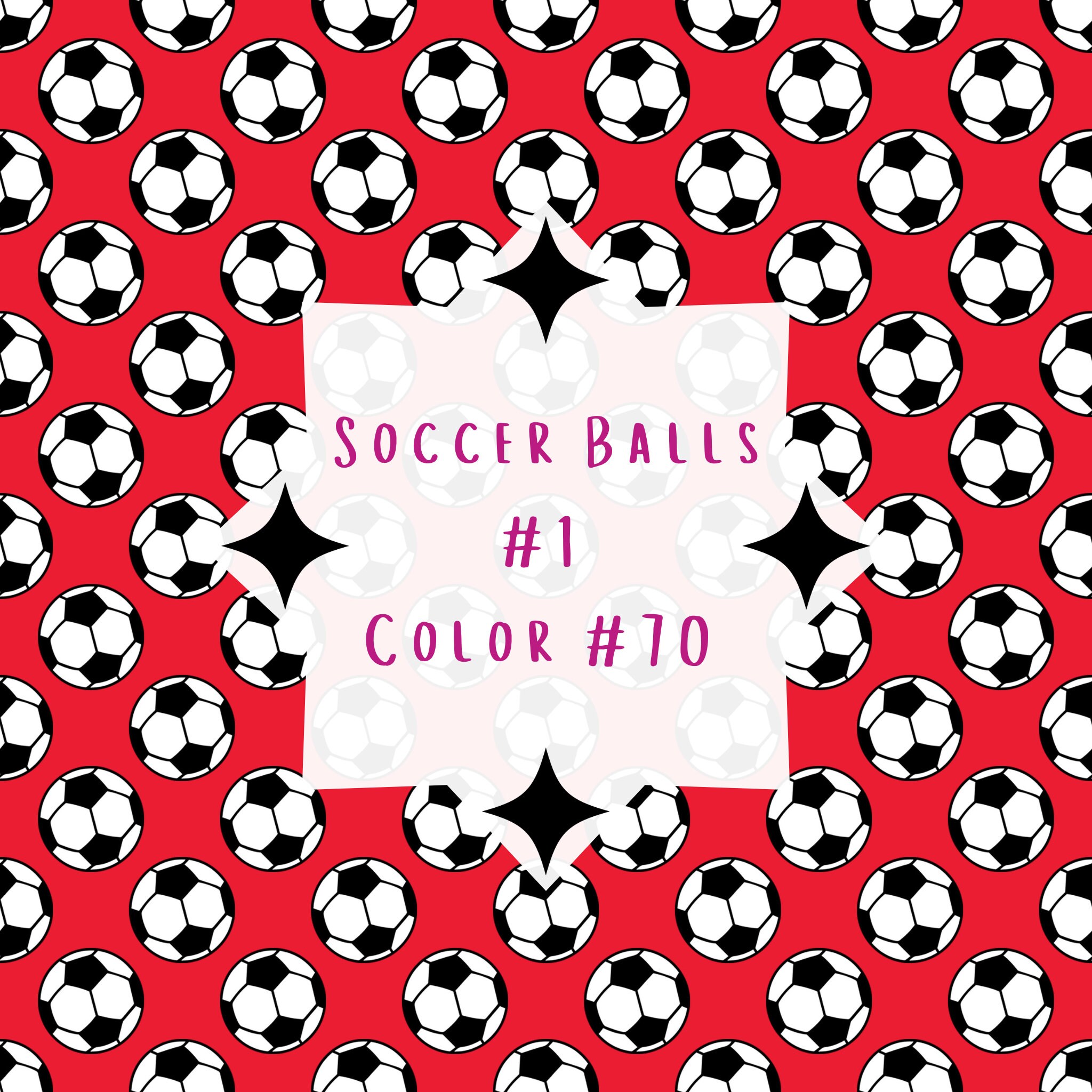 100 Seamless Big Soccer Ball Papers 100 Colors 12 X - Etsy