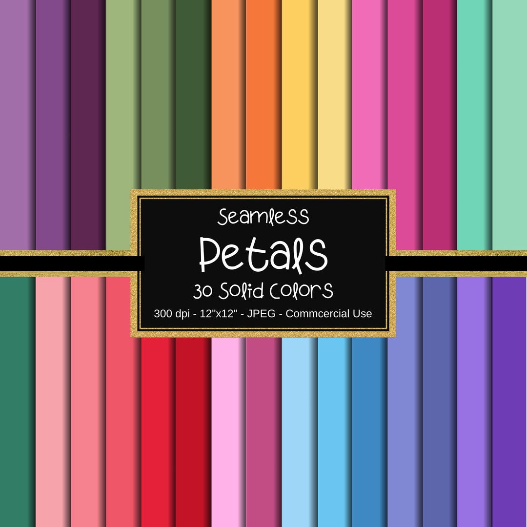 Petals Digital Paper Pack, Base Digital Paper, Floral Pastel Digital ...