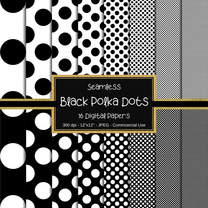 Polka Dot Paper - Etsy